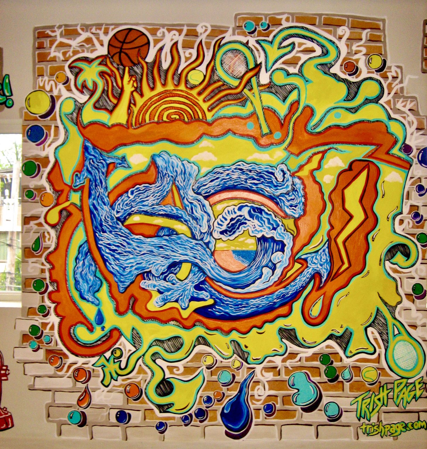 Health Club Murals | Club Murals | Murals for Commercial Space